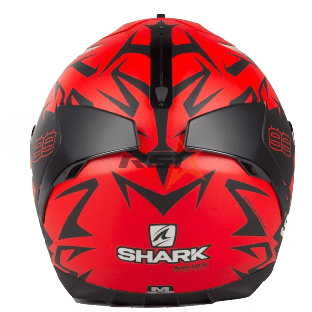 Capacete Shark Spartan Lareonzo Austrian GP Vermelho | Só Capacetes