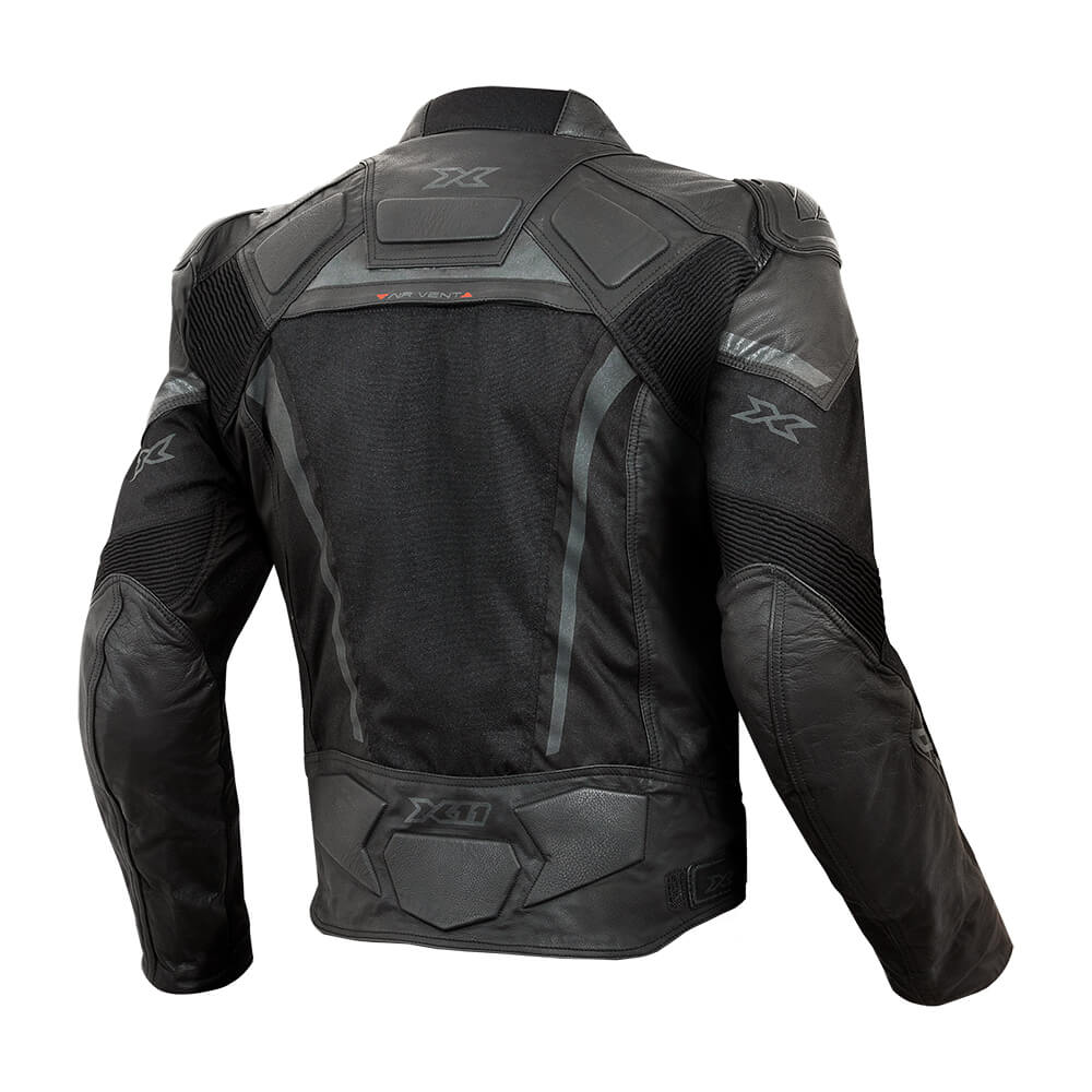 Jaqueta X11 Next Gen Impermeável em Couro – Masculina – Só Capacetes
